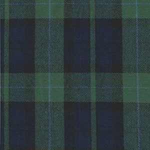 yarn dyed flannel plaid hunter & navy plaid (15 yard bolt)