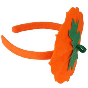 Halloween Headband Pumpkin Hat Headbands for Halloween Costume Dress Up Party Accessories