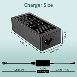 Yenyoh Scooter Dirt Bike Charger for Razor MX500 MX650 SX500 Mcgrath RSF650, Bellezza EcoSmart Metro Scooter Battery Chargers Crazy Cart XL, Dirt Quad 500 ATV DXT Electric Drift Trike