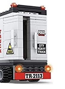 General Jim's Semi Truck Building Blocks Nicely Detailed Realistic Toy Truck Modular Building Block Bricks Model Truck or Toy Set Brick Truck for Teens and Adults