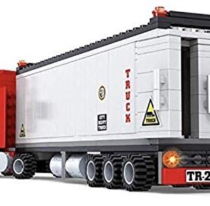 General Jim's Semi Truck Building Blocks Nicely Detailed Realistic Toy Truck Modular Building Block Bricks Model Truck or Toy Set Brick Truck for Teens and Adults