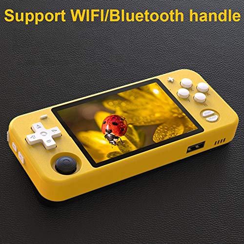 motifa Handheld Game Console - RGB10 Retro Mini Game Console with 3.5 inch IPS Screen & 64G TF Card - Suppots WiFi & Bluetooth - Classic Games Portable Video Arcade Gamepad for Adult Children