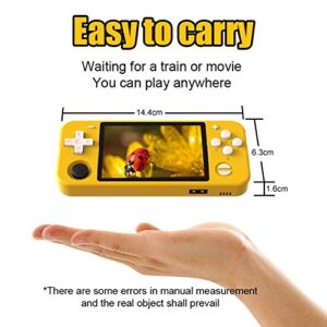 motifa Handheld Game Console - RGB10 Retro Mini Game Console with 3.5 inch IPS Screen & 64G TF Card - Suppots WiFi & Bluetooth - Classic Games Portable Video Arcade Gamepad for Adult Children