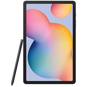 samsung galaxy tab s6 lite 10.4’’ touchscreen (2000x1200) wifi tablet, octa core exynos 9610 processor, 4gb ram, 64gb memory, 5mp front and 8mp rear camera, bluetooth, android 10 w/s pen & cover