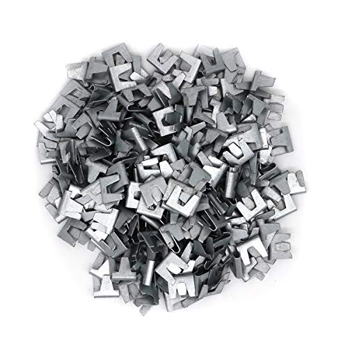 Cage Building Clip 600pcs Cage Fasten Clips Wire Cage Clip for Chicken Quail Pigeon Rabbit Pet Dog Cat Cage