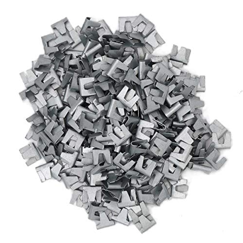 Cage Building Clip 600pcs Cage Fasten Clips Wire Cage Clip for Chicken Quail Pigeon Rabbit Pet Dog Cat Cage