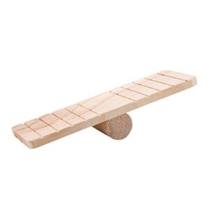 pet wooden seesaw bridge toy hamster platform small pet cage platform for guinea pig mouse gerbil chinchilla