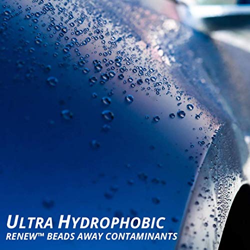 System X Renew Ceramic Spray Coating - Ultra Hydrophobic DIY Ceramic Nano Coat - Super Slick Finish & Feel - Superior to Wax & Polymer Sealants - 9+ months of True SiO2 Paint Protection (16.9 FL OZ)