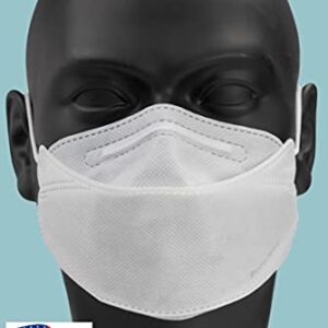 PureMSK - Made in the USA - Disposable Face Mask - Masks for Protection - White Adult Size - (10 PACK)