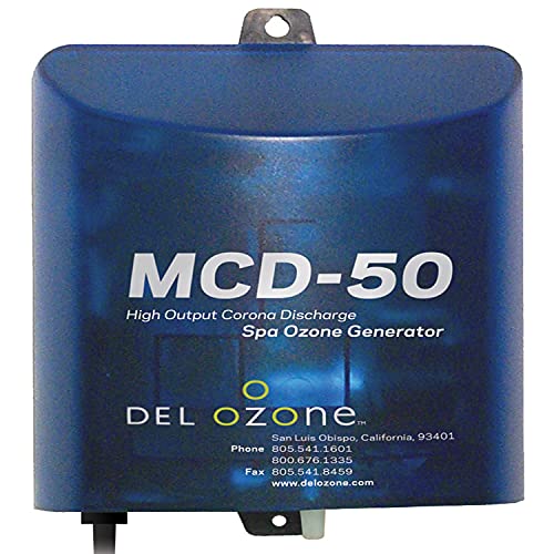 DEL Ozone MCD-50U-12 120-240V Ozone MCD-50 AMP High-Output Spa Ozonator