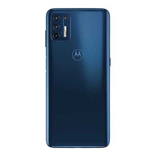 Moto G9+ Plus XT2087, 4G LTE, International Version (No US Warranty), 128GB, 4GB, Dark Blue - GSM Unlocked (AT&T, T-Mobile, Metro, Straight Talk) - 64GB SD Bundle