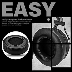 Earpads Compatible with Virtuoso RGB Wireless SE Gaming Headset - Memory Foam Earcups - PU Ear Cushions I (Black)