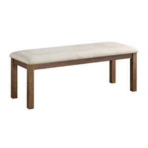 lexicon jones dining bench, brown