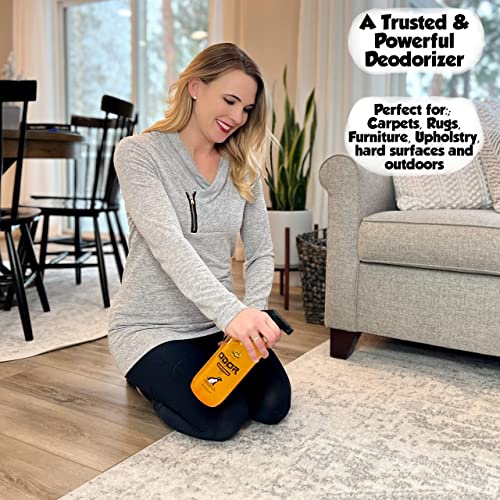 Lots of Lemon - Pet Odor Eliminator for Home - Professional Strength Citrus Infused Enzyme Powered Urine Odor Eliminator for Carpet, Furniture, Hardwood Floors & Rugs - Small Dogs