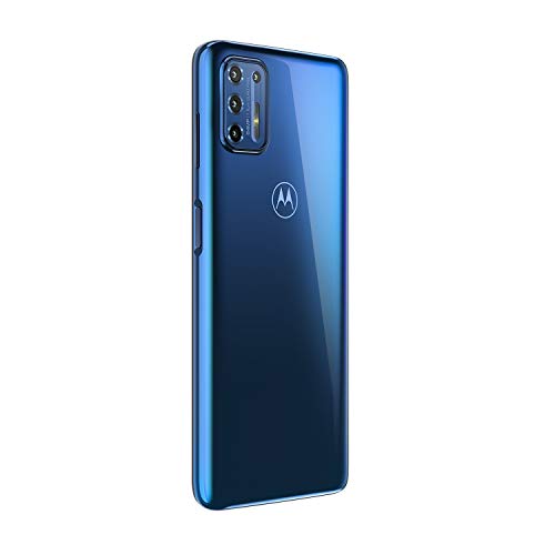 Motorola Moto G9 Plus | Unlocked | International GSM Only | 4/128GB | 64MP Camera | 2020 | Blue Indigo | NOT Compatible with Sprint or Verizon