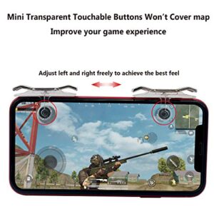 Mobile Game PUBG Trigger - PUBG Mobile Controller and Phone Game Controller for Call of Duty Mobile/FORTNITE Mobile/PUBG UC/Pub G/COD Mobile - Mobile Gaming Accessories and Phone TRIGGERS