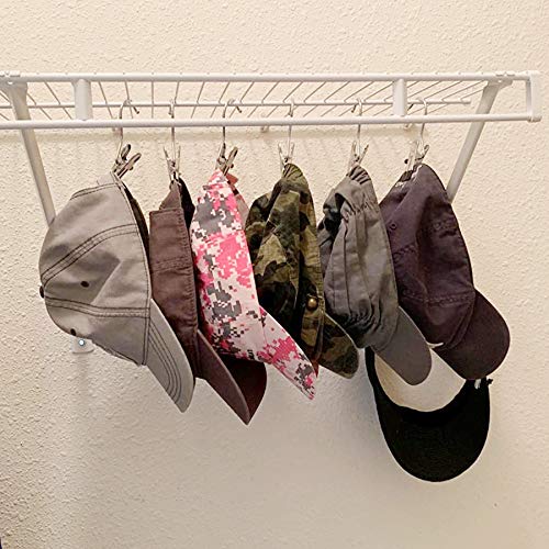 VASLIM 15 Pack Boot Hanger for Closet, Laundry Hooks with Clips, Boot Holder, Hanging Clips, Portable Multifunctional Hangers Single Clip Space Saving for Jeans, Hats, Tall Boots