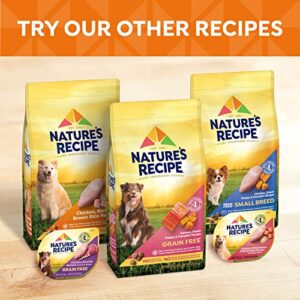 Nature’s Recipe Original Dry Dog Food for Adult Dogs, Lamb & Rice Recipe, 12 lb Bag