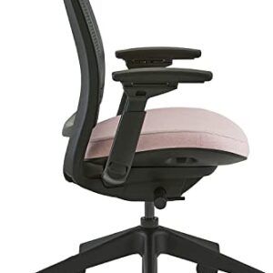 Steelcase Series 2 Office Chair, Air Back, Carpet Casters, Era Fabric (Pink Lemonade)