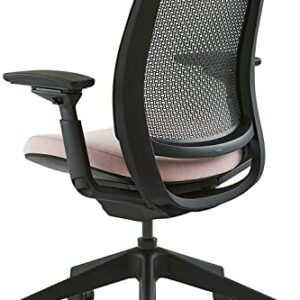 Steelcase Series 2 Office Chair, Air Back, Carpet Casters, Era Fabric (Pink Lemonade)