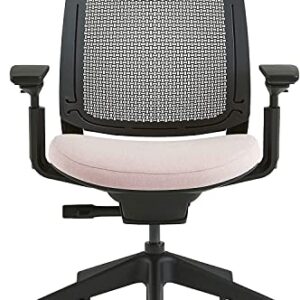 Steelcase Series 2 Office Chair, Air Back, Carpet Casters, Era Fabric (Pink Lemonade)