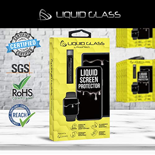 Liquid Glass Screen Protector for Up to 4 Devices | Universal for All Smartphones Tablets Smart Watches