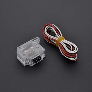 3-pack 1.75mm 3d filament detection module run-out pause detecting monitor filament sensor for ender 3 pro cr-10 3d printer and lerdge board