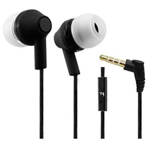 pro earbuds works for samsung galaxy a51 5g encore+ hands-free built-in microphone and crisp digitally clear audio! (3.5mm, 1/8, 3.5ft)