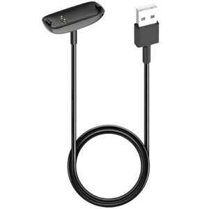 kissmart charger for fitbit inspire 2 / fitbit ace 3, replacement usb charging cable cord for fitbit inspire 2, ace 3 fitness tracker [3.3ft/1m]