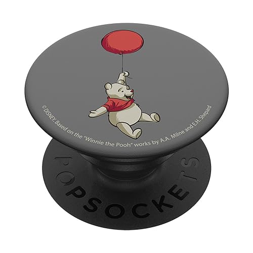 Disney Winnie The Pooh Red Balloon Portrait PopSockets Standard PopGrip