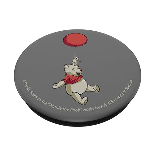 Disney Winnie The Pooh Red Balloon Portrait PopSockets Standard PopGrip