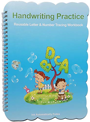 Handwriting Practice - Reusable Letter and Number Tracing Workbook