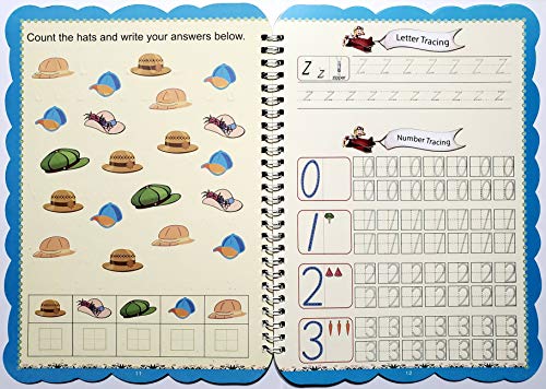 Handwriting Practice - Reusable Letter and Number Tracing Workbook