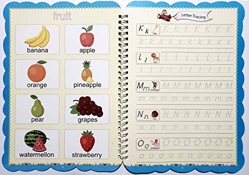 Handwriting Practice - Reusable Letter and Number Tracing Workbook