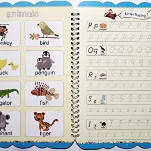 Handwriting Practice - Reusable Letter and Number Tracing Workbook