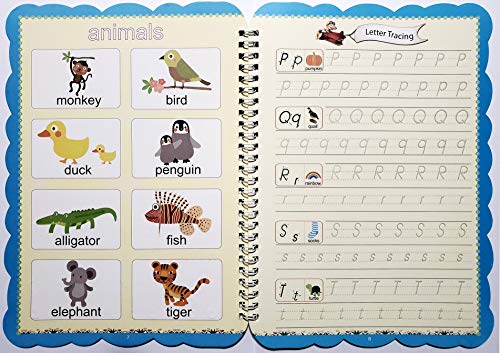 Handwriting Practice - Reusable Letter and Number Tracing Workbook