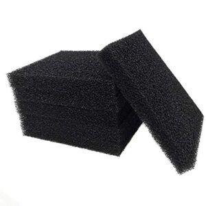 Aquarium Bio Fitler Media Sponge, 6.28 x 5.5 x 0.78 inch 6pcs Foam Filter Pad Inserts for ML350