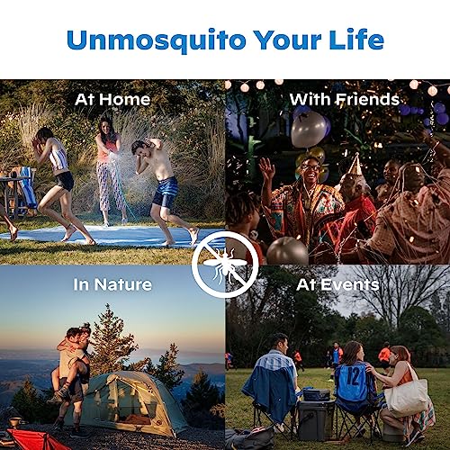 Thermacell E55 E-Series Rechargeable Mosquito Repeller with 20’ Mosquito Protection Zone; 2 Pack Bundle, Graphite; Includes 12-Hr Repellent Refill; DEET Free Bug Spray Alternative; Scent Free