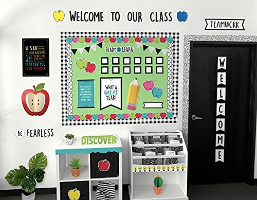 CTP Doodle Apples 6" Cut-Outs (Core Decor) Classroom Decor (10420 Creative Teaching Press)