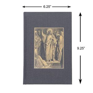 CSB Adorned Bible, Charcoal Cloth-Over-Board, Black letter, Elegant Design, Gustave Doré, Illustrations, Single-Column, Wide-Margins, Easy-to-Read Bible Serif Type