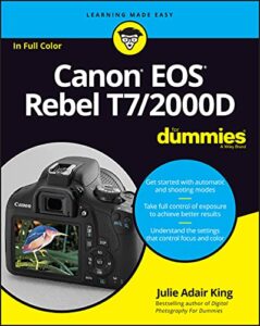 canon eos rebel t7/2000d for dummies (for dummies (computer/tech))