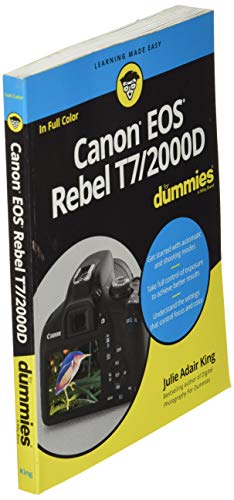 Canon EOS Rebel T7/2000D For Dummies (For Dummies (Computer/Tech))