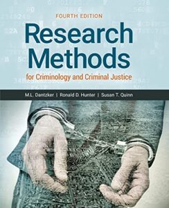 research methods for criminology and criminal justice