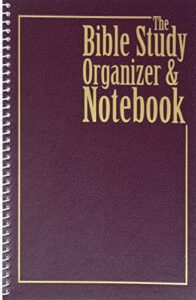 bible study organizer & notebook