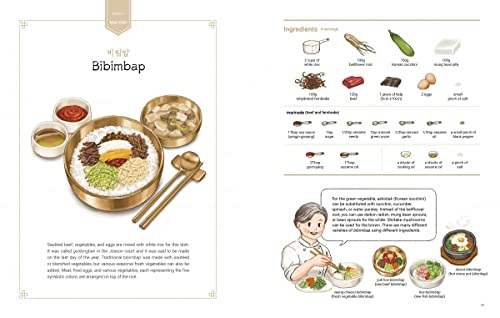 Korean Mother's Easy Recipes: Illustrated Korean Traditional Cooking