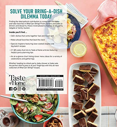 Taste of Home What Can I Bring?: 360+ Dishes for Parties, Picnics & Potlucks