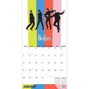 TF PUBLISHING 2024 The Beatles Wall Calendar | Large Grids for Appointments and Scheduling | Vertical Monthly Wall Calendar 2024 | Home and Office Organization | Premium Matte Paper | 12"x12”