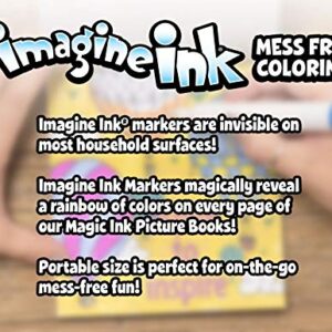 Bendon Barbie Mattel 20-Page Imagine Ink Magic Pictures with 1 Mess Free Marker 47002