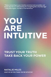 you are intuitive: trust your truth. take back your power.