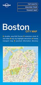 lonely planet boston city map 1